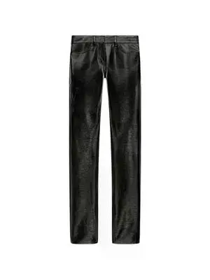 COURREGES Vinyl Straight-leg Trousers