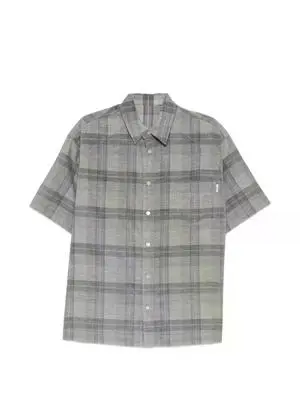 JUUN.J Check-pattern Short-sleeve Shirt