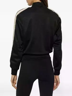 Palm Angels Embroidered Logo Side-stripe Sweatshirt