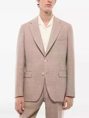 FURSAC Herringbone Virgin-wool Blazer