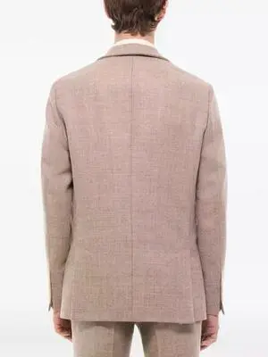 FURSAC Herringbone Virgin-wool Blazer