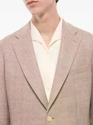 FURSAC Herringbone Virgin-wool Blazer