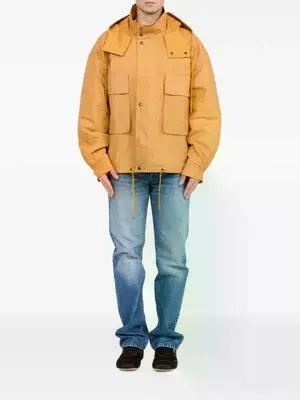 MAISON MARGIELA Coated-cotton Hooded Jacket