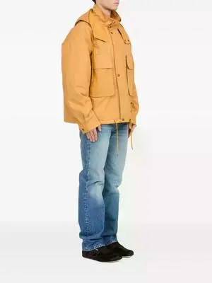 MAISON MARGIELA Coated-cotton Hooded Jacket