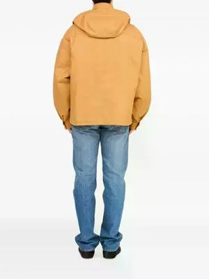 MAISON MARGIELA Coated-cotton Hooded Jacket