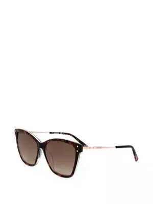 Missoni Tortoiseshell-effect Cat-eye Sunglasses - Brown