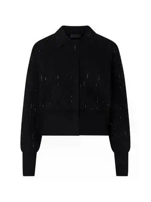 Liu Jo Knit Jacket With Gemstones