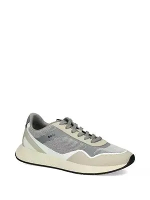 BOSS Lace-up Panelled Sneakers