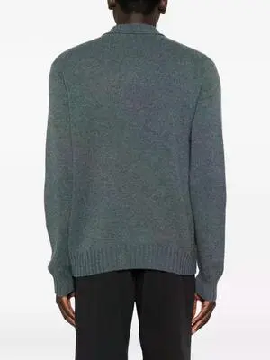 Eric Bompard Shirt-collar Chest-pocket Cardigan