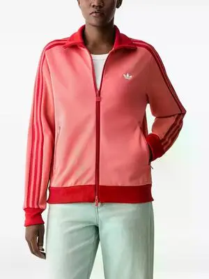 Adidas Logo-embroidered Striped Track Jacket