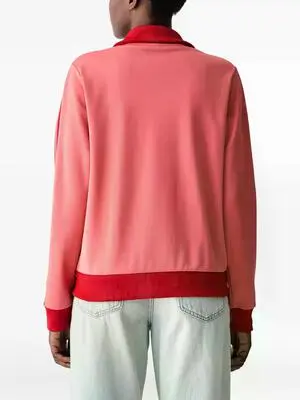 Adidas Logo-embroidered Striped Track Jacket