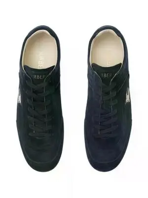 Burberry Suede Knight Runner Sneakers