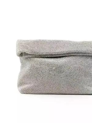 TWENTY FOURHAITCH Crystal-embellished Clutch Bag
