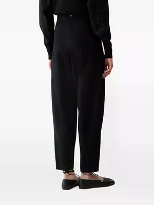 Liu Jo Fold-over Waist Knit Trousers