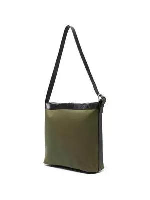 A.p.c. Vera Two-tone Shoulder Bag - Green