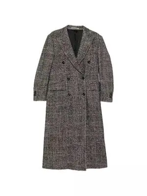 Tagliatore Caitlyn Double-breasted Checked Coat