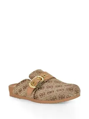 Guess Galavanta Monogram-pattern Mules