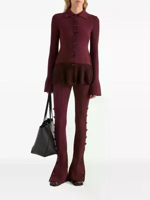 Proenza Schouler Martina Pants In Compact Stretch Viscose