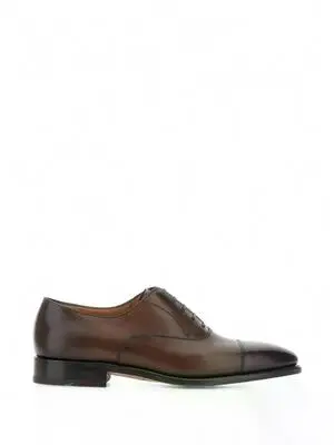 DUCA DEGLI ABRUZZI Leather Oxford Shoes - Brown