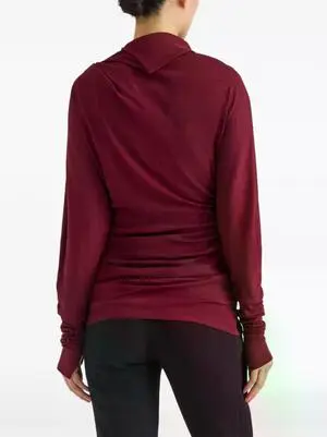 Proenza Schouler Golda Top In Gauzy Jersey