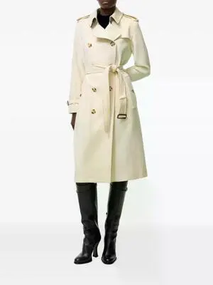 Burberry Long Cashmere Kensington Trench Coat