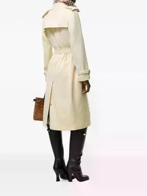 Burberry Long Cashmere Kensington Trench Coat