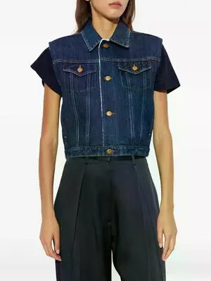 JIL SANDER Denim Vest