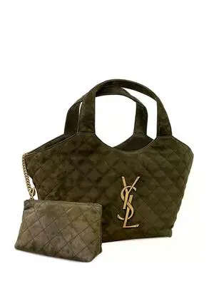 Saint Laurent Medium Icare Quilted Tote Bag