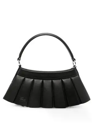 Lacoste Pleated Tote Bag - Black