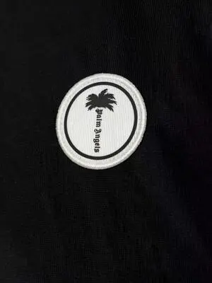 Palm Angels Logo-patch Hoodie