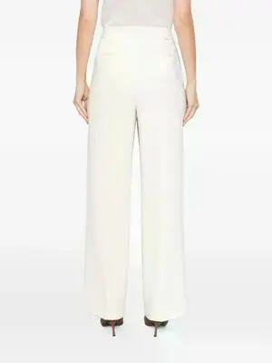 TWINSET Pressed-crease Wide-leg Trousers