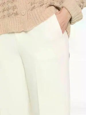 TWINSET Pressed-crease Wide-leg Trousers