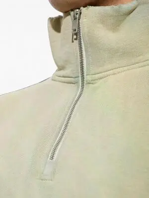 Rhude Classique Embroidered-logo Quarter-zip Sweatshirt