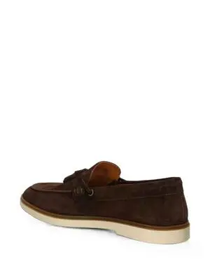 BOSS Tassel-detail Suede Loafers