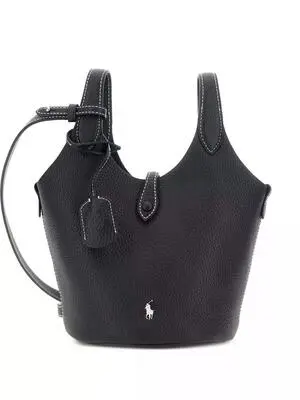Polo Ralph Lauren Polo Play Small Leather Tote & Crossbody