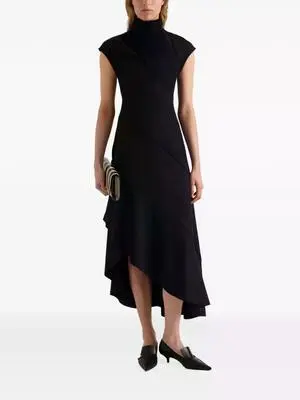 Proenza Schouler Elodine Dress In Tropical Wool