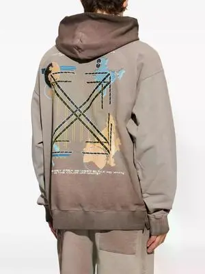 Off-White Hoodie - Brown