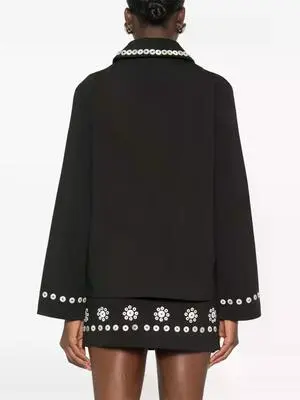 Stine Goya Eyelet-embellished Floral Jacket