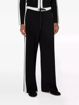 Elisabetta Franchi Knit Trousers With Logo