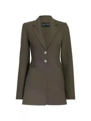 Proenza Schouler Maera Jacket In Bi-stretch Double Wool