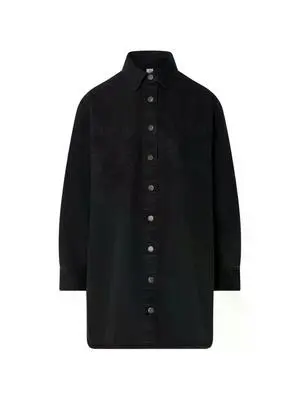 Liu Jo Embroidered Denim Shirt Dress