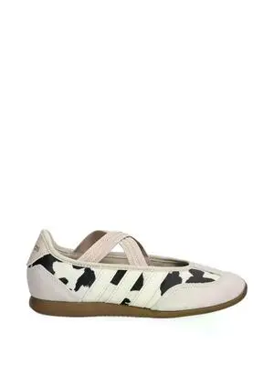 Adidas Barreda Mary-jane Cow-print Elasticated Ballet Flats