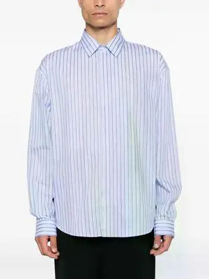 Jacquemus Dog-print Striped Shirt