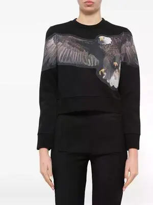 Neil Barrett Eagle-print Sweatshirt - Black