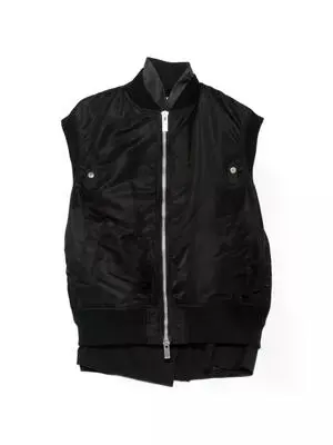 Sacai Welt-pocket Gilet - Black