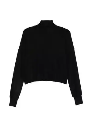 THOM KROM Turtleneck Long-sleeve Sweater - Black