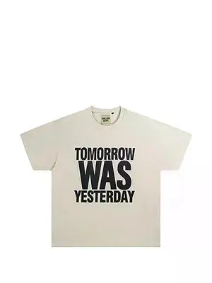 GALLERY DEPT. Yesterday Was Tomorrow Logo-print T-shirt - White