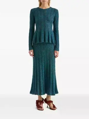 Proenza Schouler Joelle Top In Looped Mohair