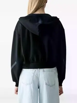 Adidas Logo-print Zip-up Hoodie