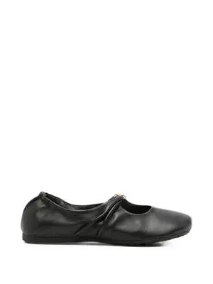 Loewe Pebble Soft Leather Ballet Flats